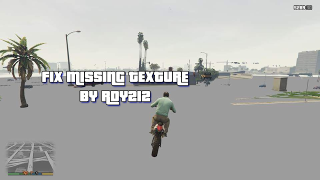 Cara Fix Missing Texture GTA V - RDY212