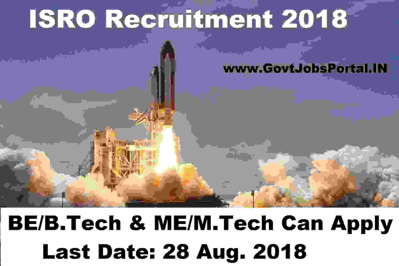 ISRO Careers Making Opportunity 2018- ISRO Recruitment for Scientist ...