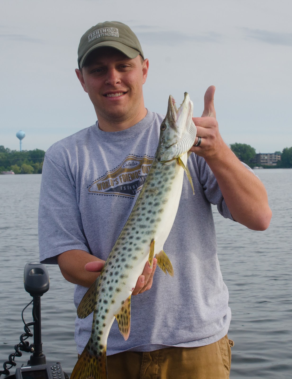 Big Fish of the Year: Chad, 27" Musky