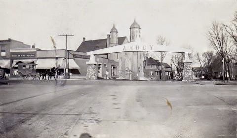 The Gathering Room: The Amboy Illinois Arch History