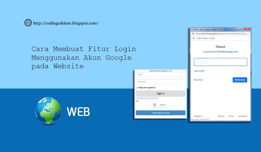 Cara Membuat Fitur Login Menggunakan Akun Google pada Website ~ CODING ...
