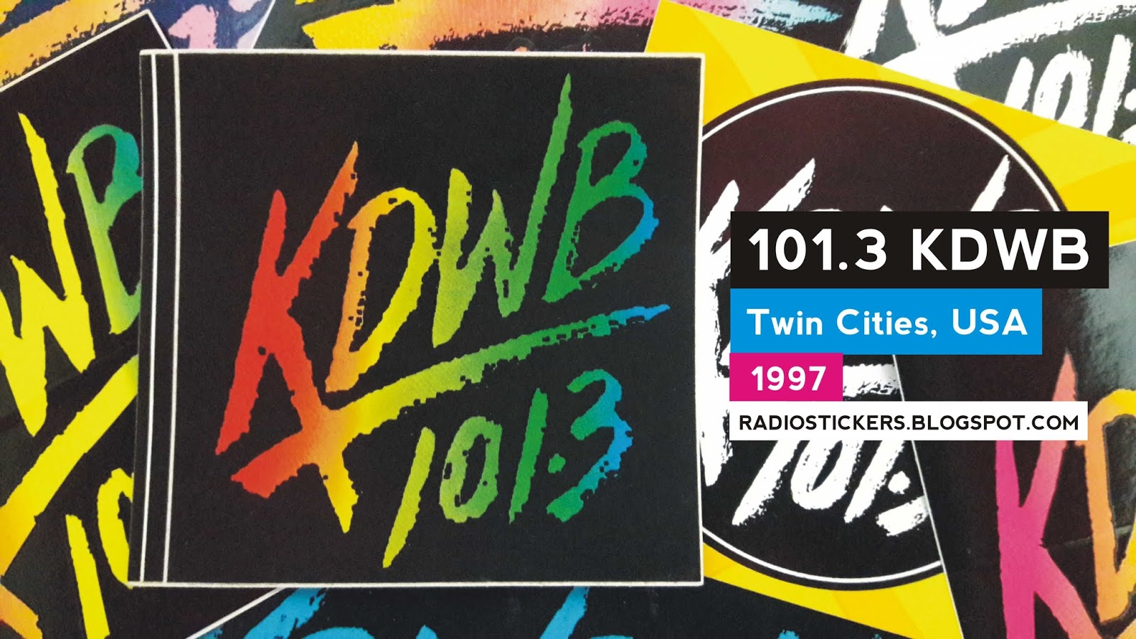 RADIO station stickers... and more!: 101.3 KDWB, Minneapolis-St. Paul ...