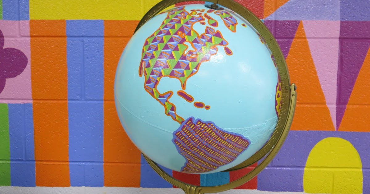 Cassie Stephens: DIY: How to Recycle an Old Globe!