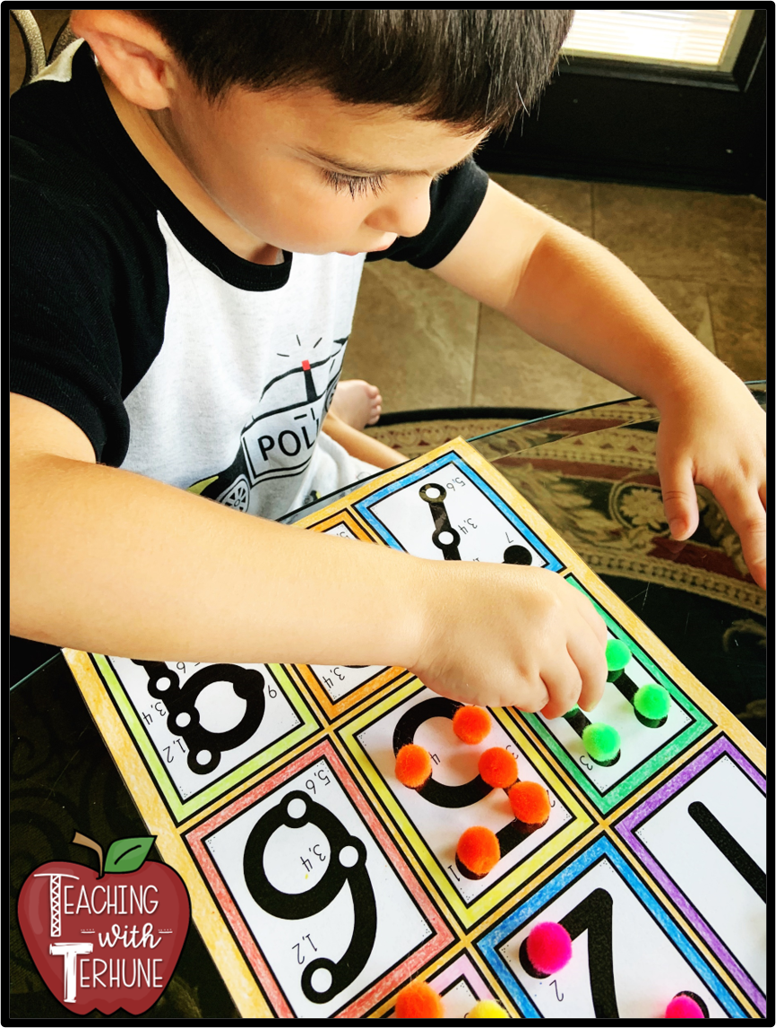 Teaching With Terhune: Using Number Dots when Teaching Addition and ...