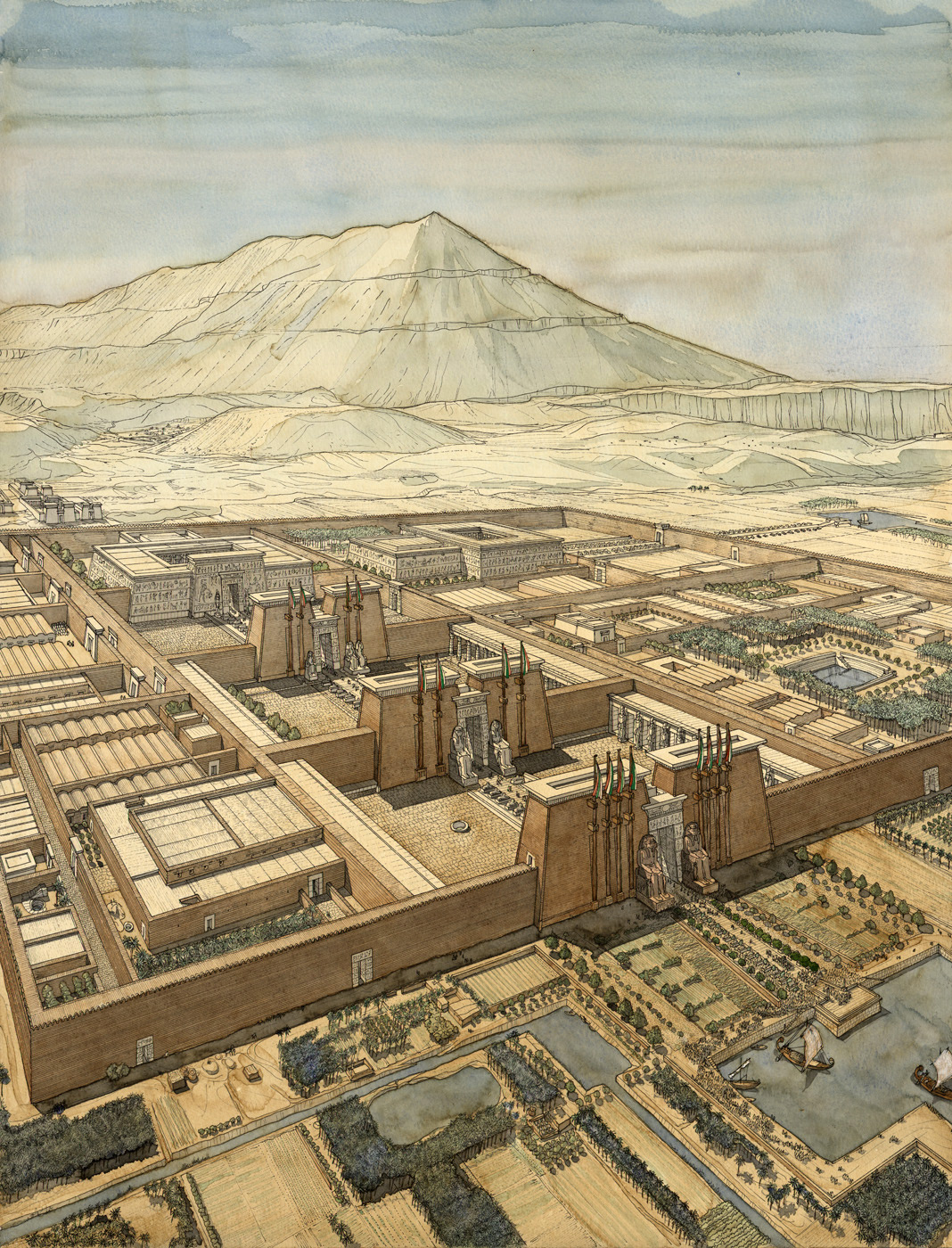 bensozia: Today's Place to Daydream About: Thebes, Egypt