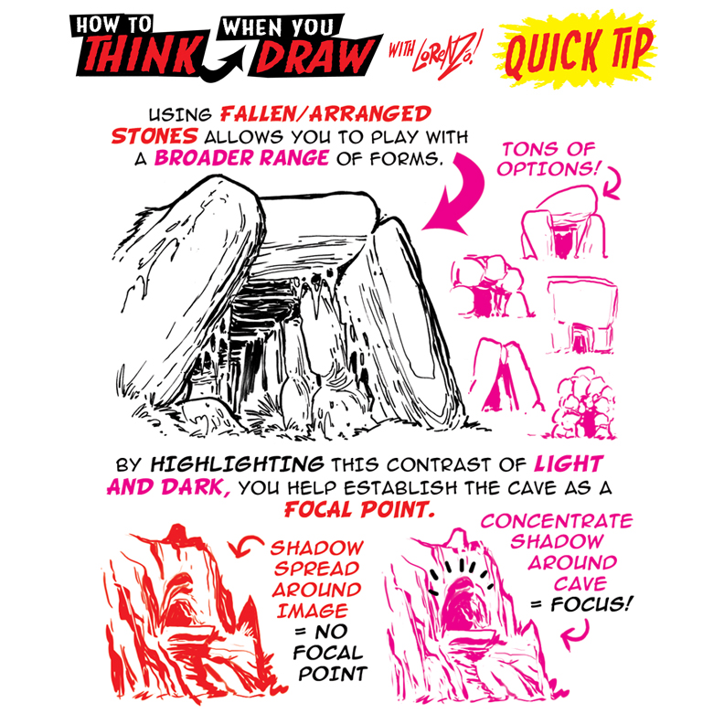 The Etherington Brothers: This week's How to THINK when you draw QUICK TIP roundup!