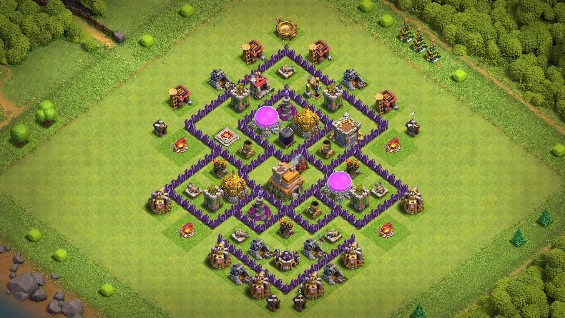 Best Bases for Every Town Hall in Clash Of Clans! - TutorGaming