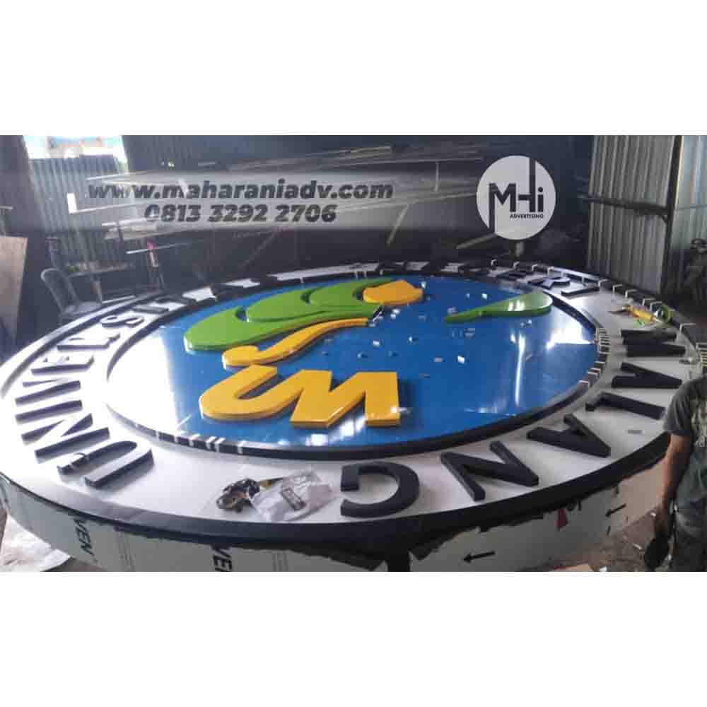 Logo 3D - Akrilik - Galvanis - Stainless Malang