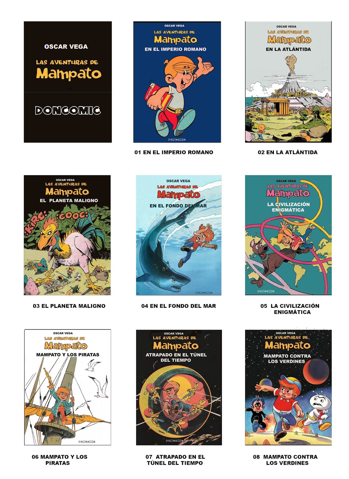 Aquellos inolvidables tebeos...: Las aventuras de Mampato 006 Mampato y ...