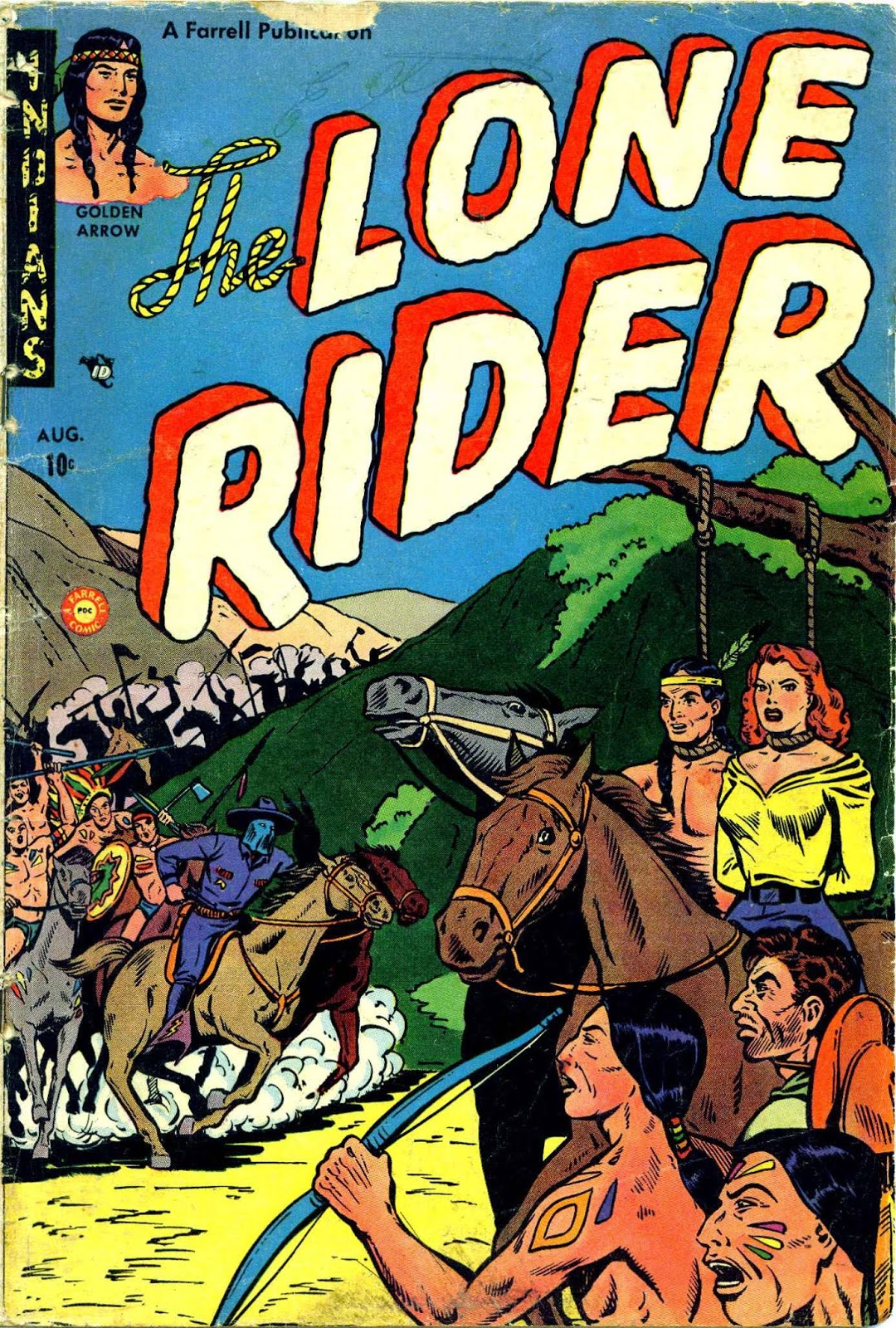 Old-fashioned Comics: The Lone Rider #01 – #26 (1951–1955) Farrell ...