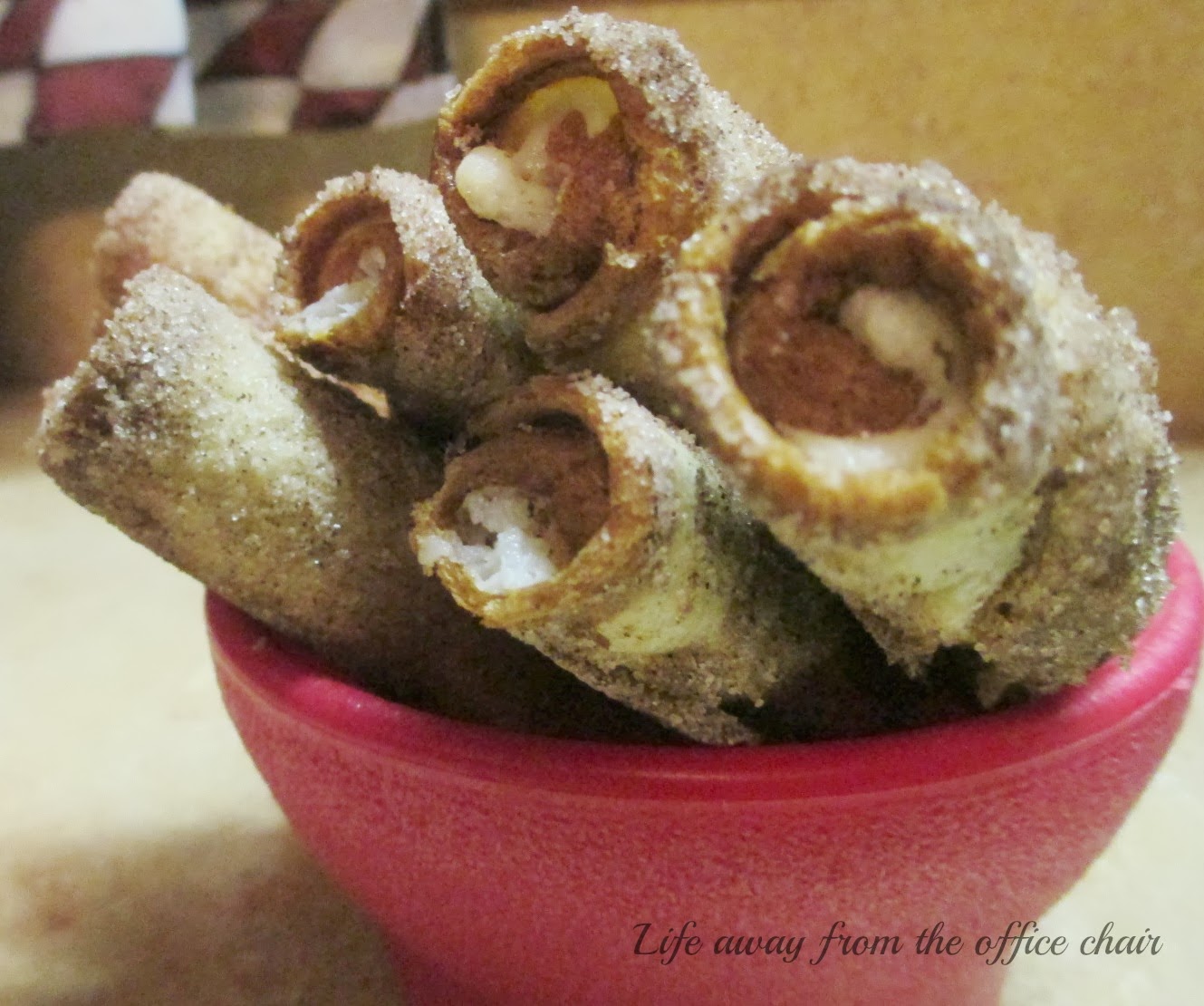Cream Cheese Churros - Life Away From The Office Chair