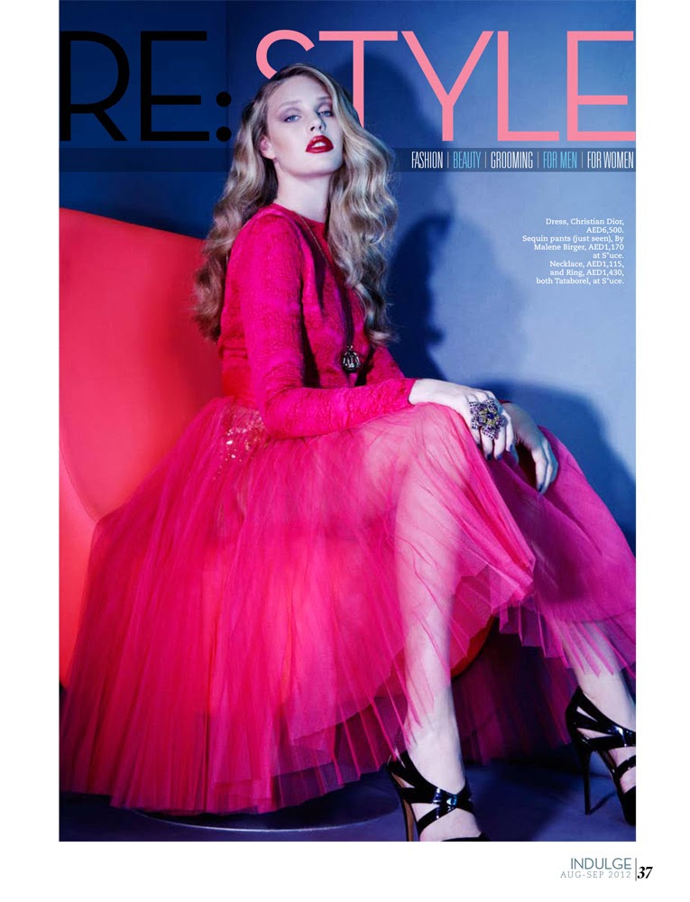 Indulge Magazine Fashion editorial with Gabriella A, model at Bareface ...