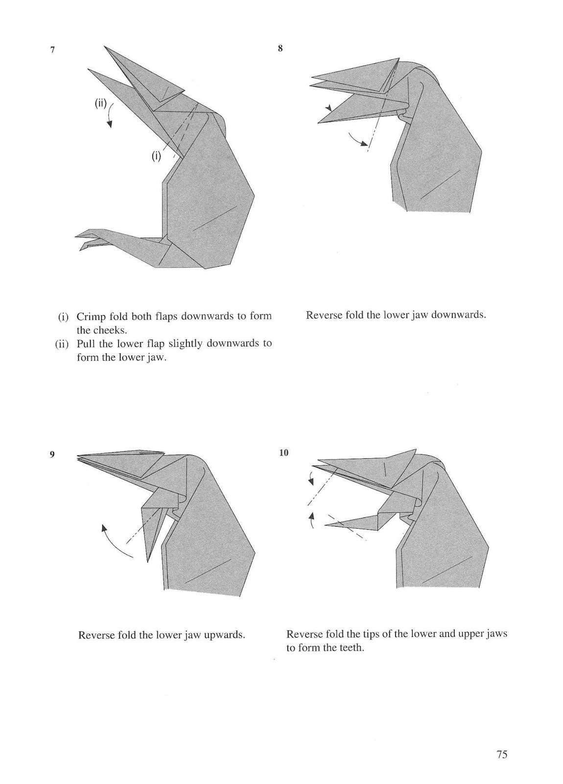 Jurassic Origami-Edwin EE - Ruby Book Origami