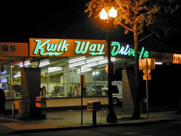 French Fry Lady: Kwik Way Drive-In in Oakland, CA