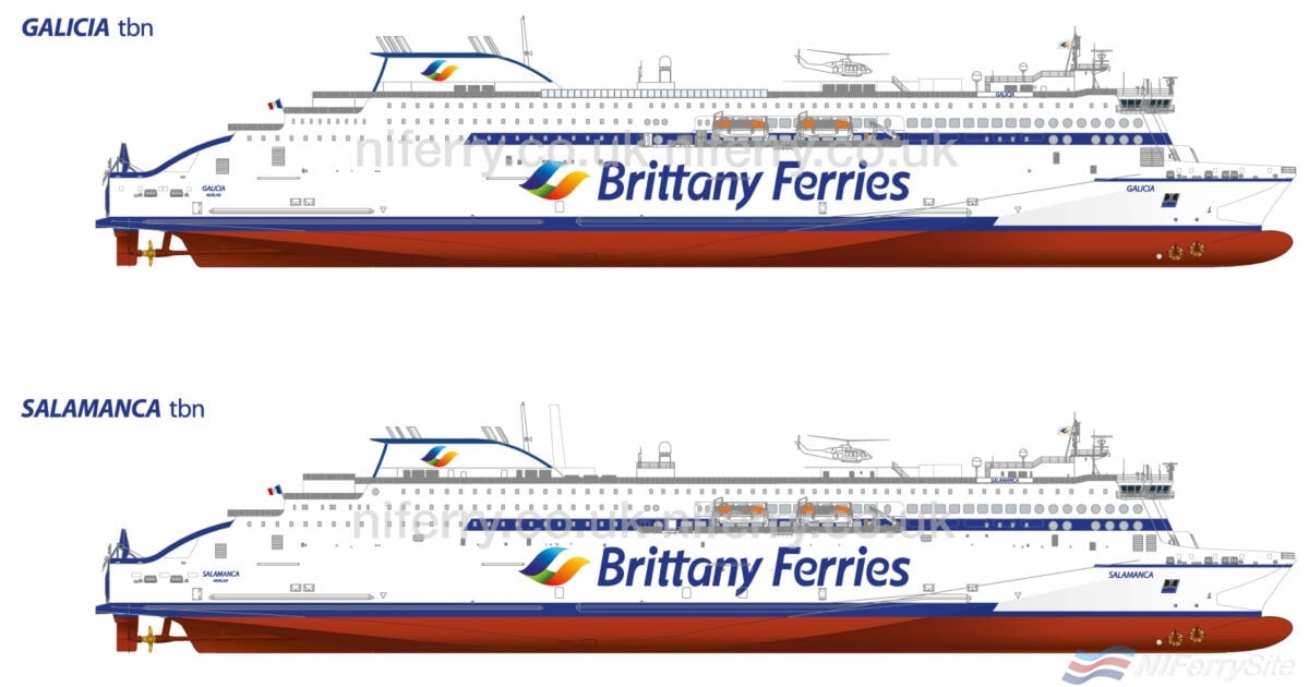 FERRYBALEAR: A flote el "Salamanca" de Brittany Ferries su primer ferry a GNL