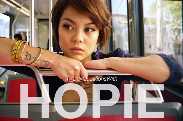 NOSLIEN STUFF: 20 Questions: HOPIE