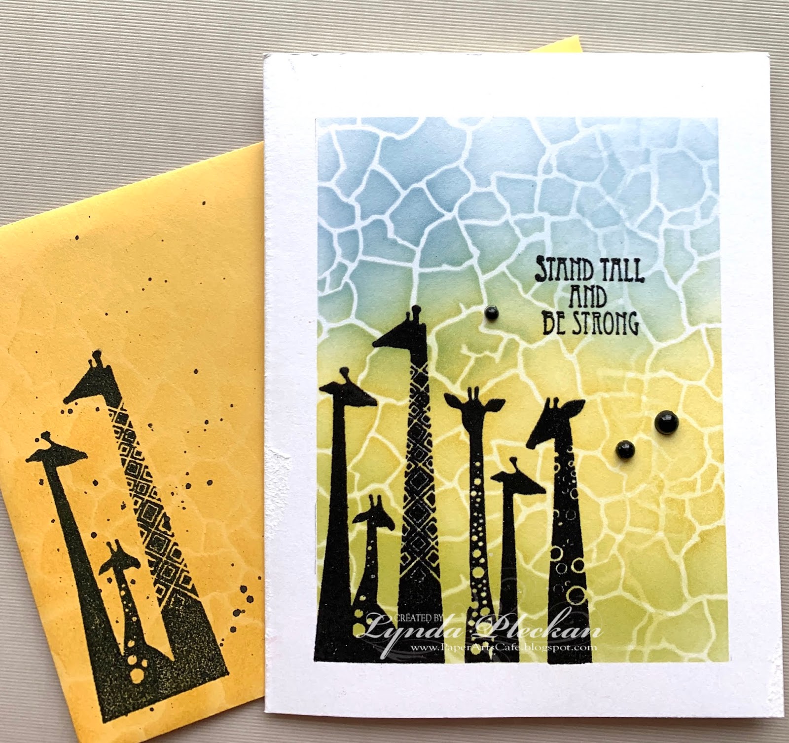 PaperArts Cafe: Stand Tall And Be Strong