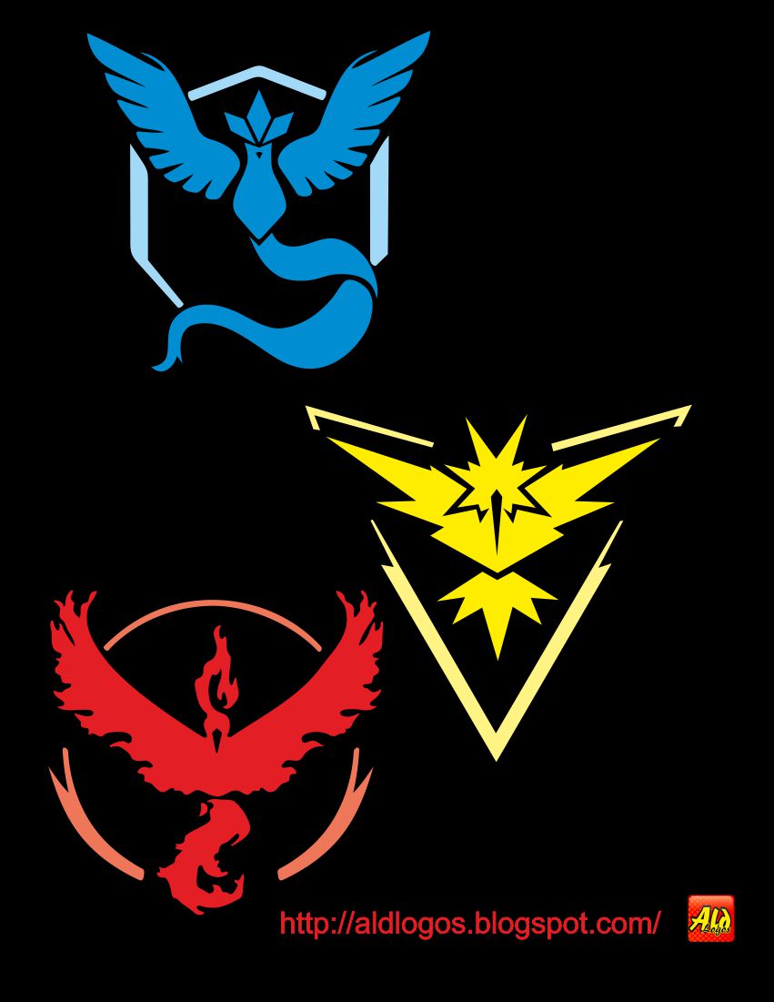 Logos de los Equipos pokemon vectorizados - AldLogos