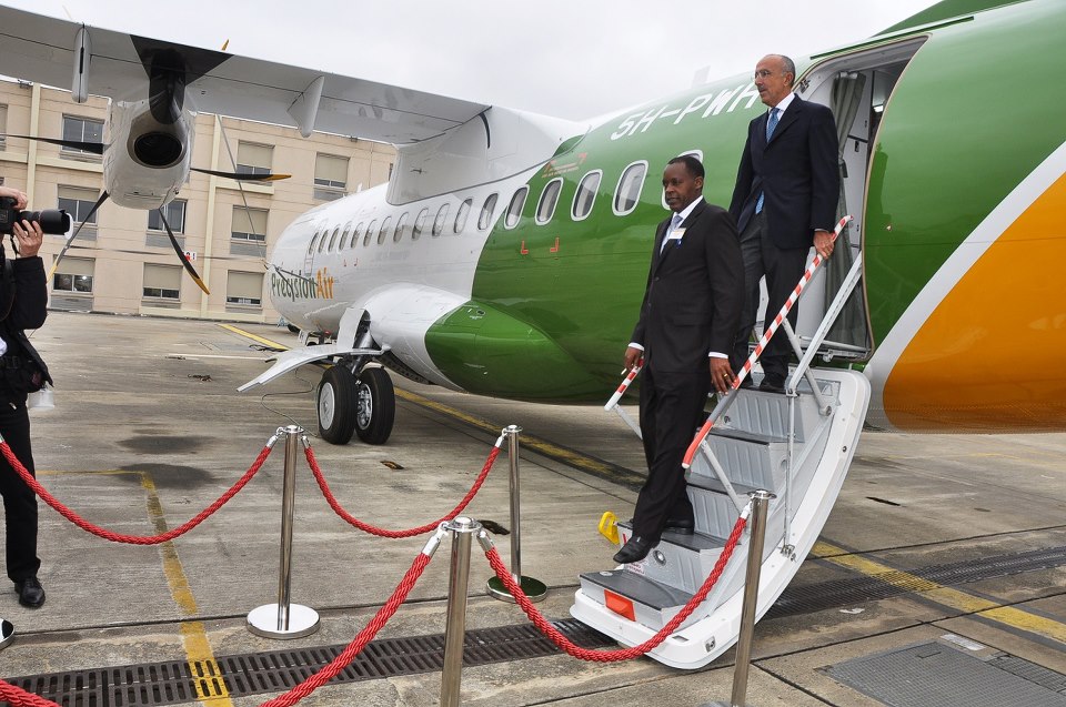 T-E-M-B-E-A Tanzania: Precision Air becomes first airline to operate ...