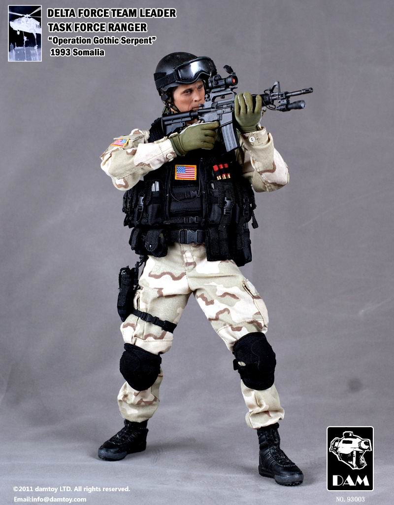 toyhaven: Incoming: DAM 1/6 Delta Force Team Leader, Task Force Ranger ...