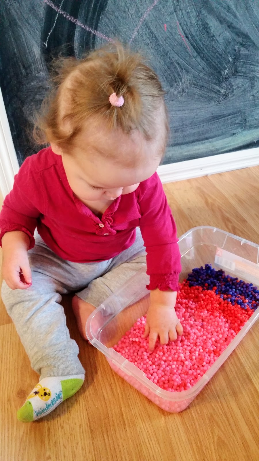 Sweetest Days of Childhood: Tapioca Pearl Sensory Play!
