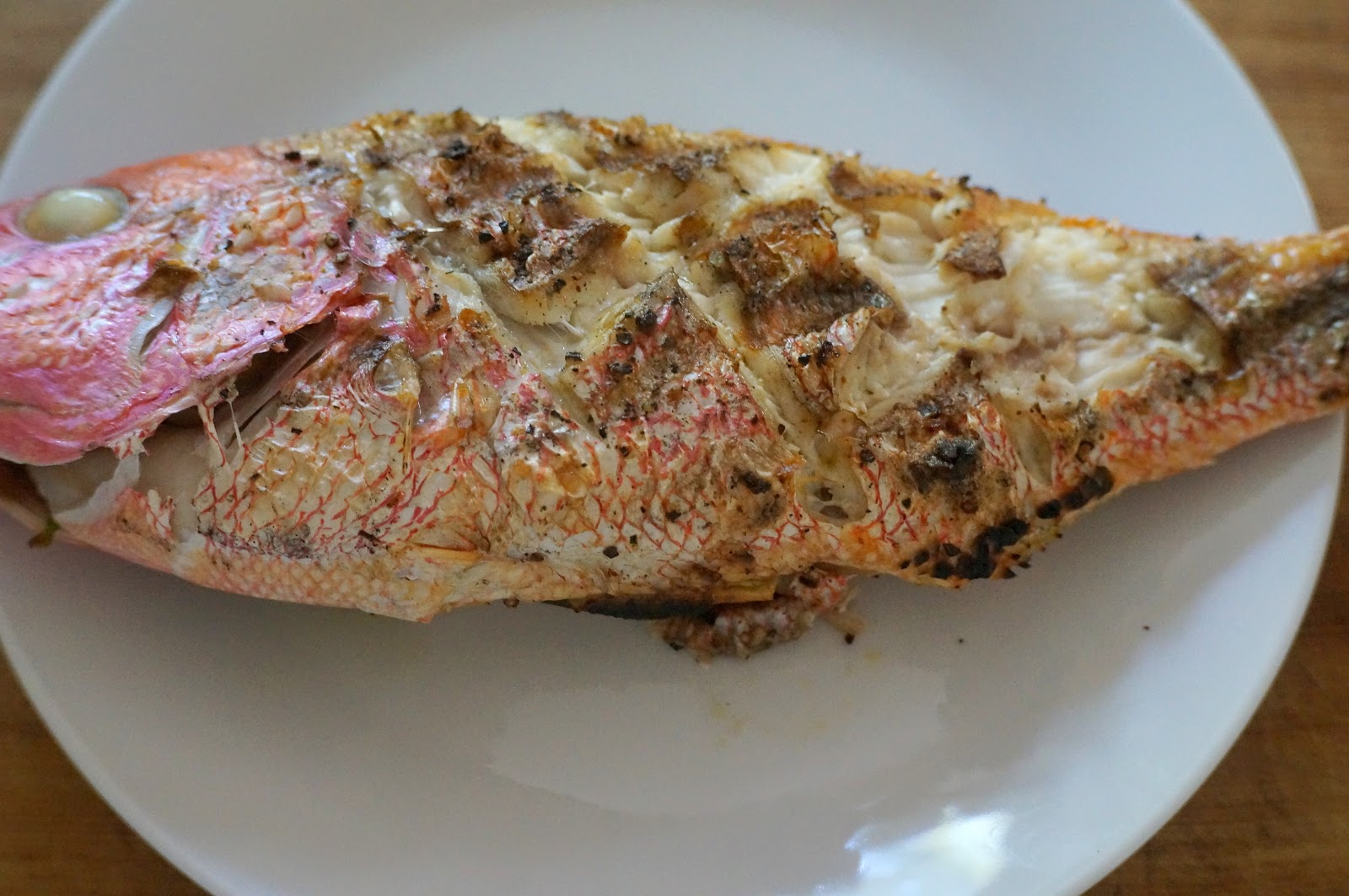 Thai-Style Grilled Red Snapper