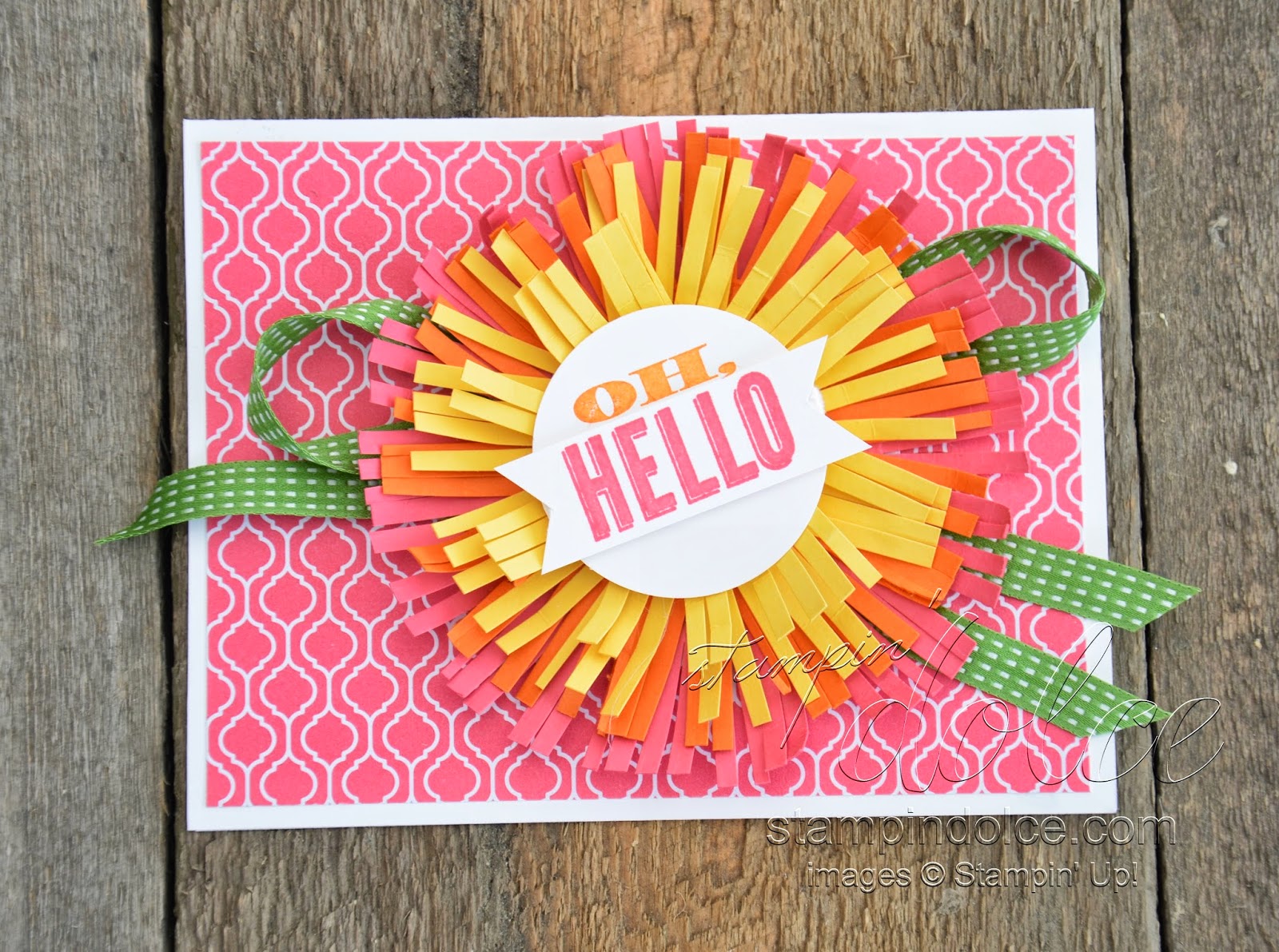 Stampin' Dolce: fringe scissor fun