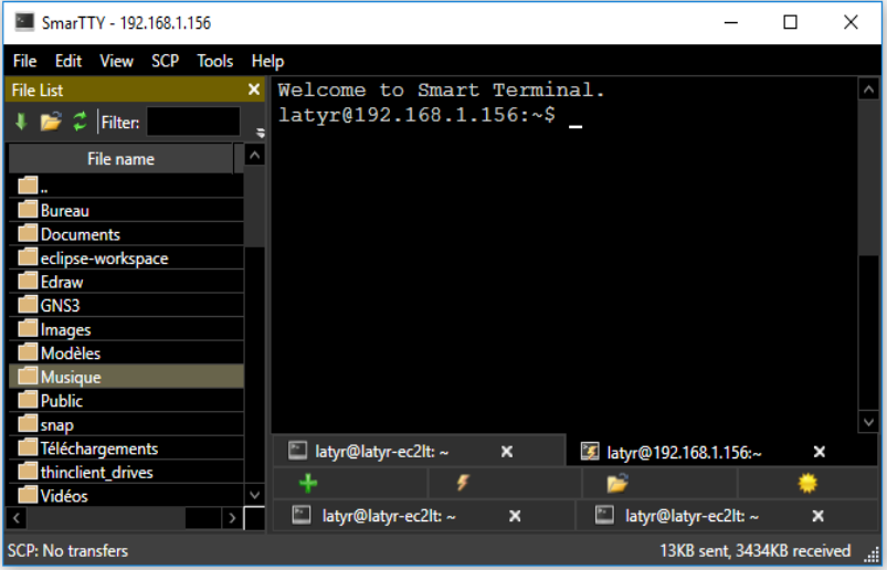 SSH client : SmarTTY