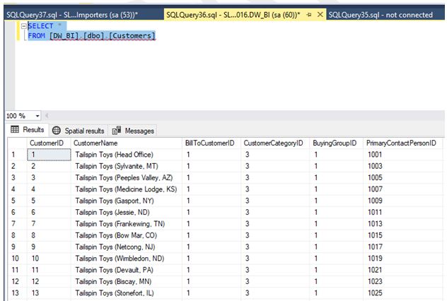 SQL Server Integration Service (SSIS) 2016 - Loading Data from Table to ...