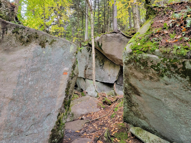 Boucle du mont Stoneham - Dan en bottines