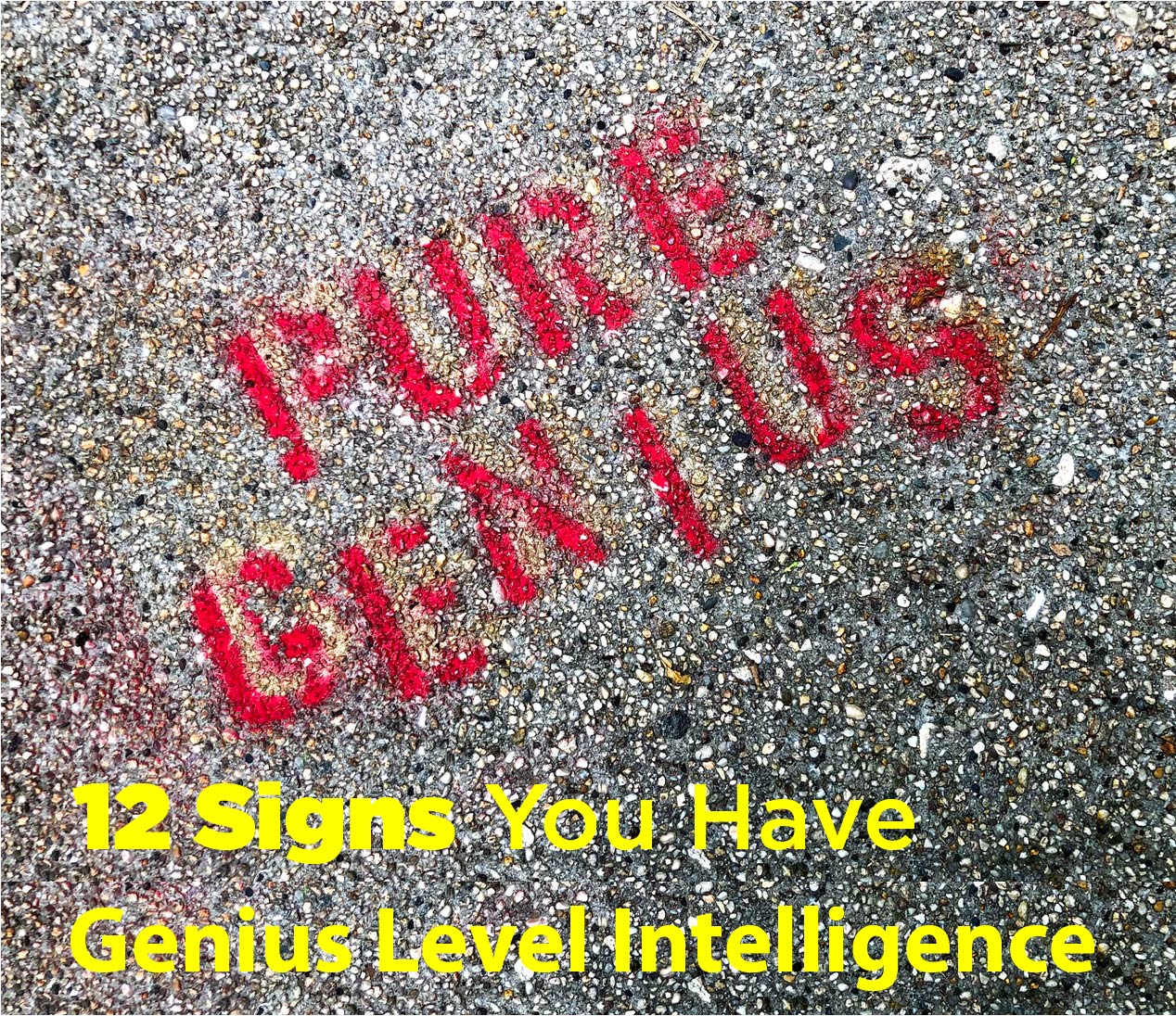 12 Signs You Have Genius Level Intelligence