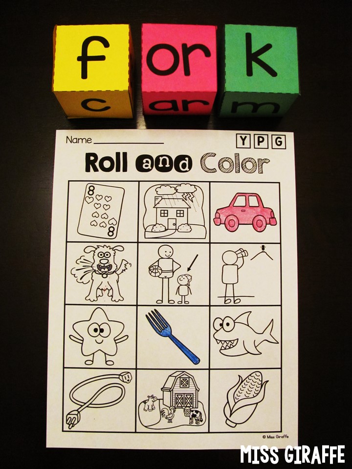 Miss Giraffe's Class: March Writing Activities and Bossy R Activities
