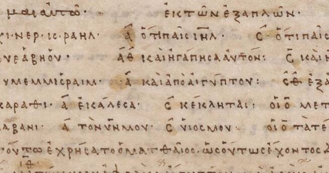 Evangelical Textual Criticism: Matthew 2:15 and the Hexapla