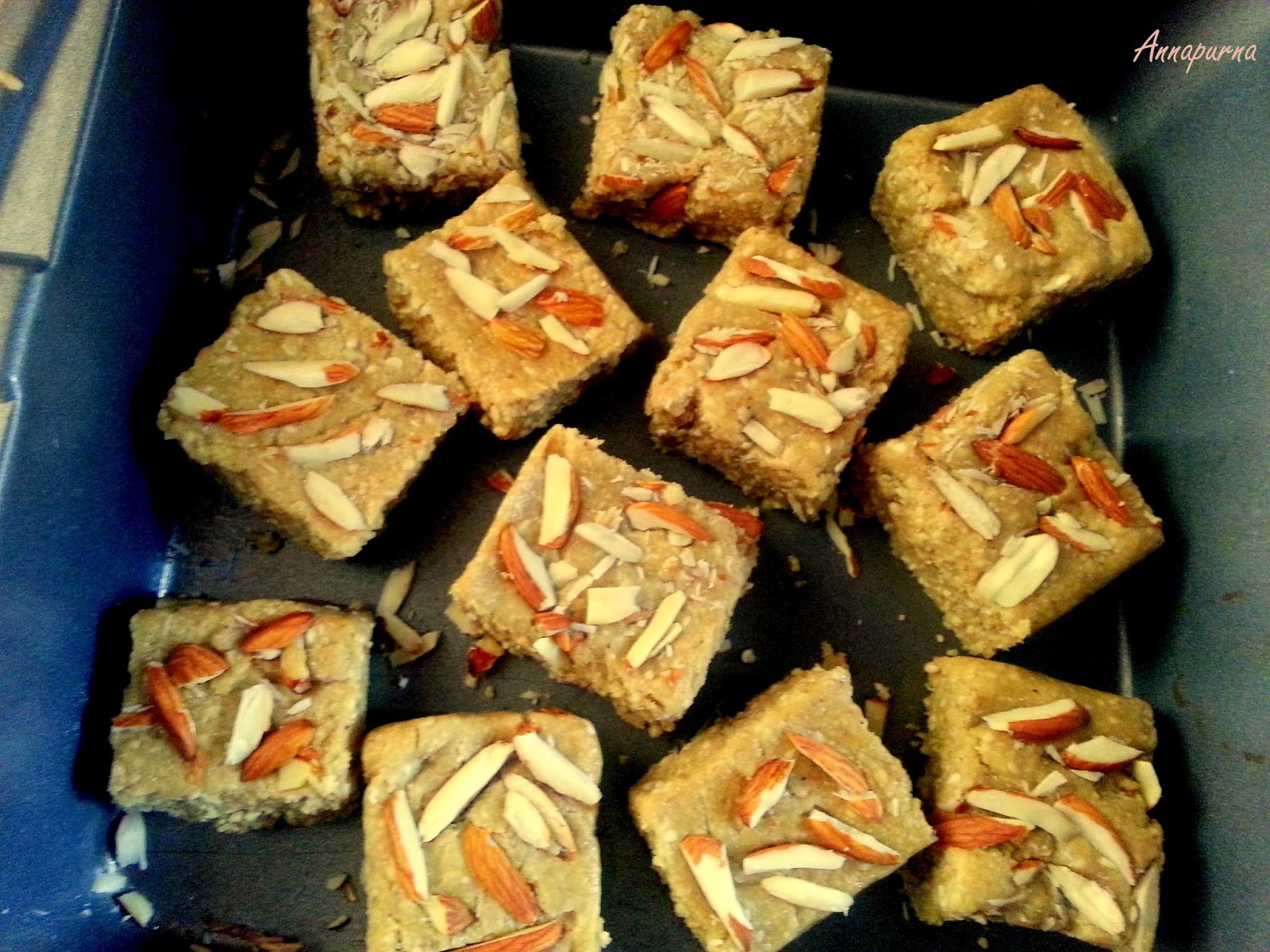 Annapurna: Peanut Sesame Fudge / Til ki Burfi recipe