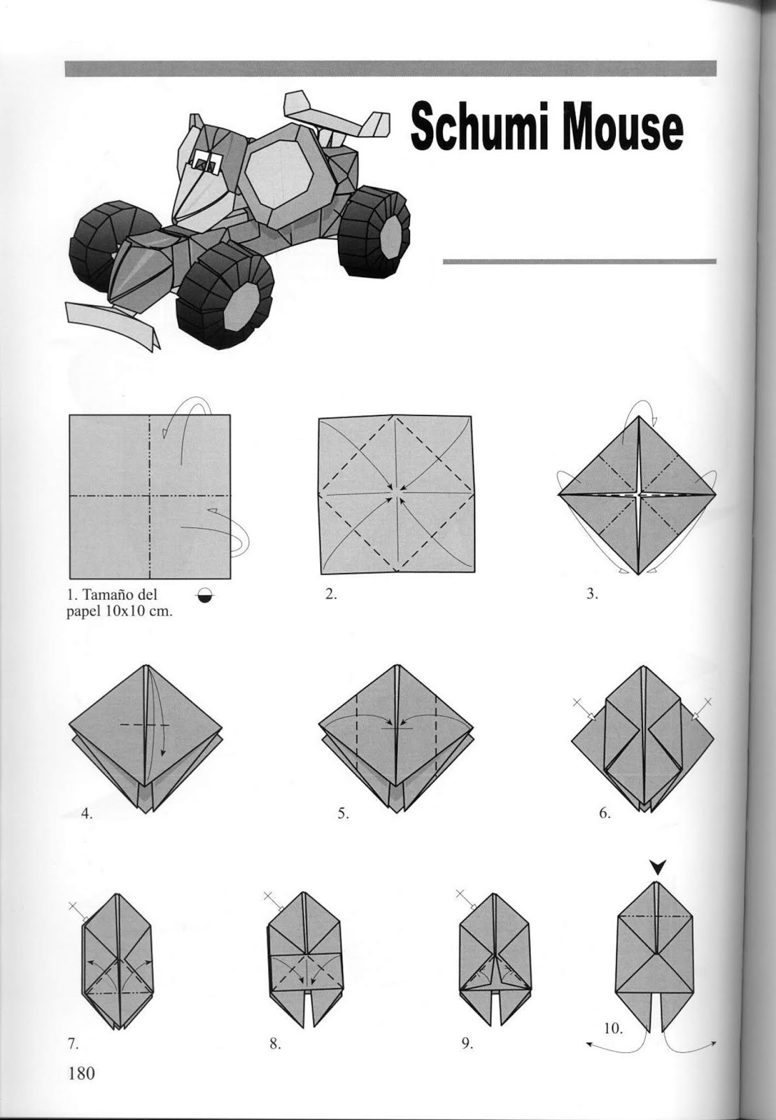 Origami Cartoon 4 Original - Ruby Book Origami