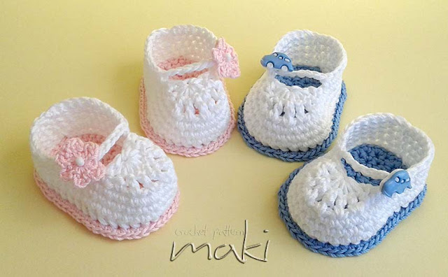 FREE CROCHET PATTERN: Super cute Mini booties