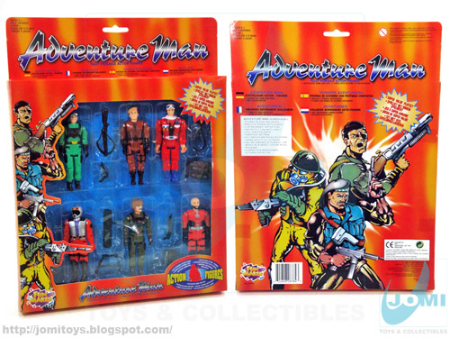 JoMi toys: Adventure Man Action Figures 6-Pack #2