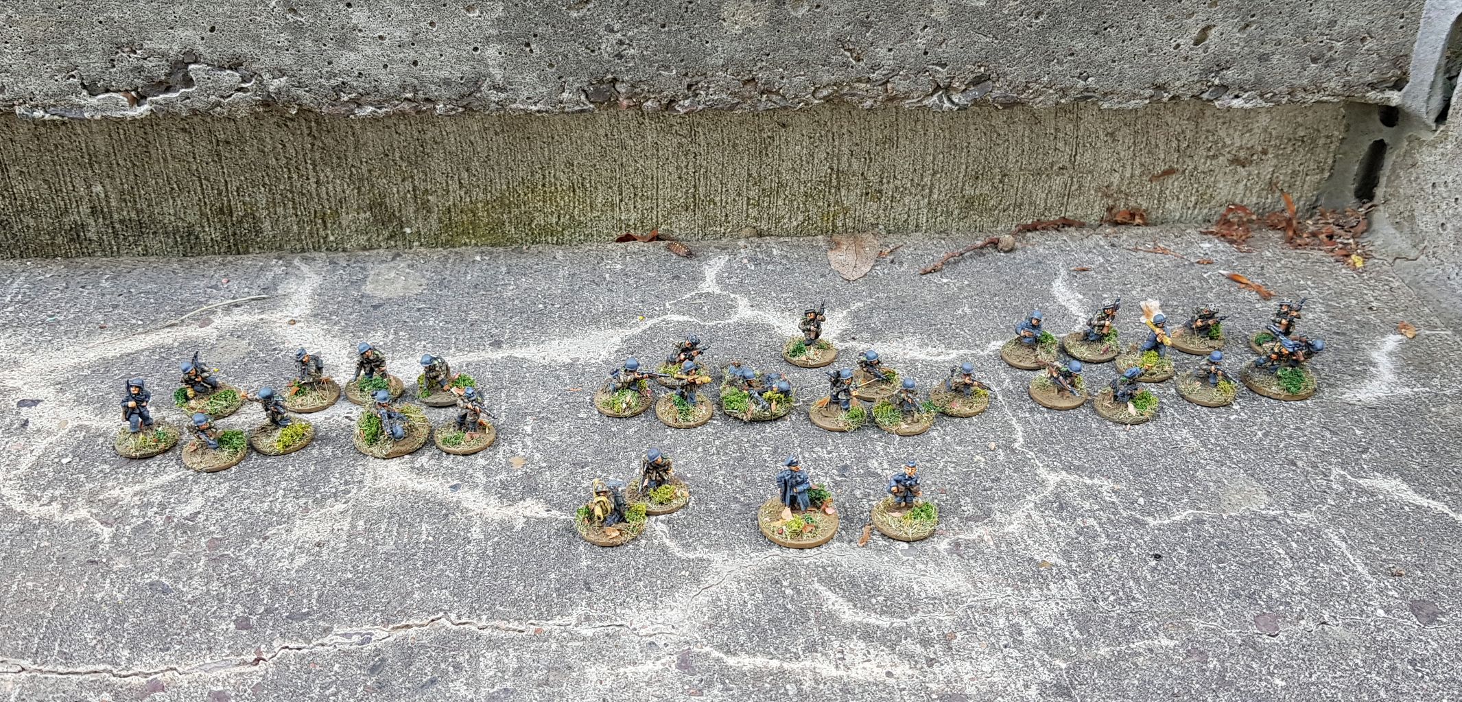 Luftwaffe Field division jäger platoon for 15mm Chain of Command | Lead ...