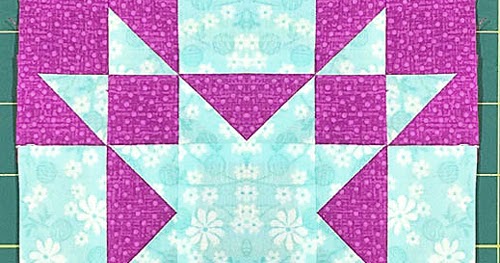 Beautiful Skills - Crochet Knitting Quilting : Amish Star Quilt Block ...