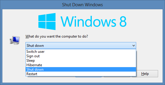 How to Shut Down, Sign Out or Restart Windows 8 the Easy Way | The ...