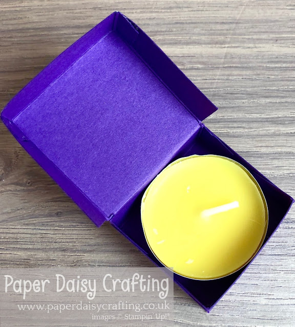Paper Daisy Crafting: Mini tea light gift box - customer thank yous!