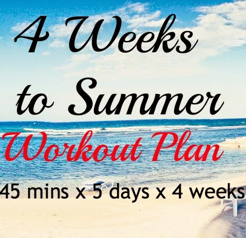 Wednesday Workout: 4 Weeks Till Summer Plan (includes full length ...