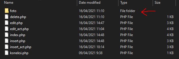 Cara Membuat CRUD Upload File Menggunakan PHP Dan MySQLi - BelajarwithIB