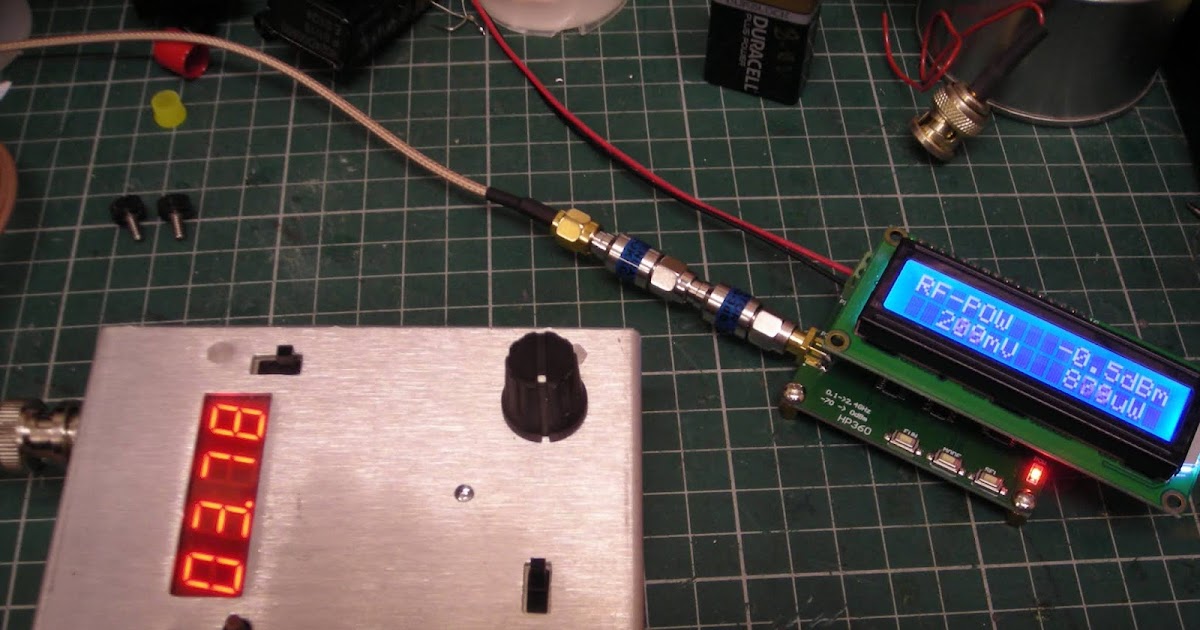 M1KTA's QRP ham radio blog: HP 360 RF Power meter