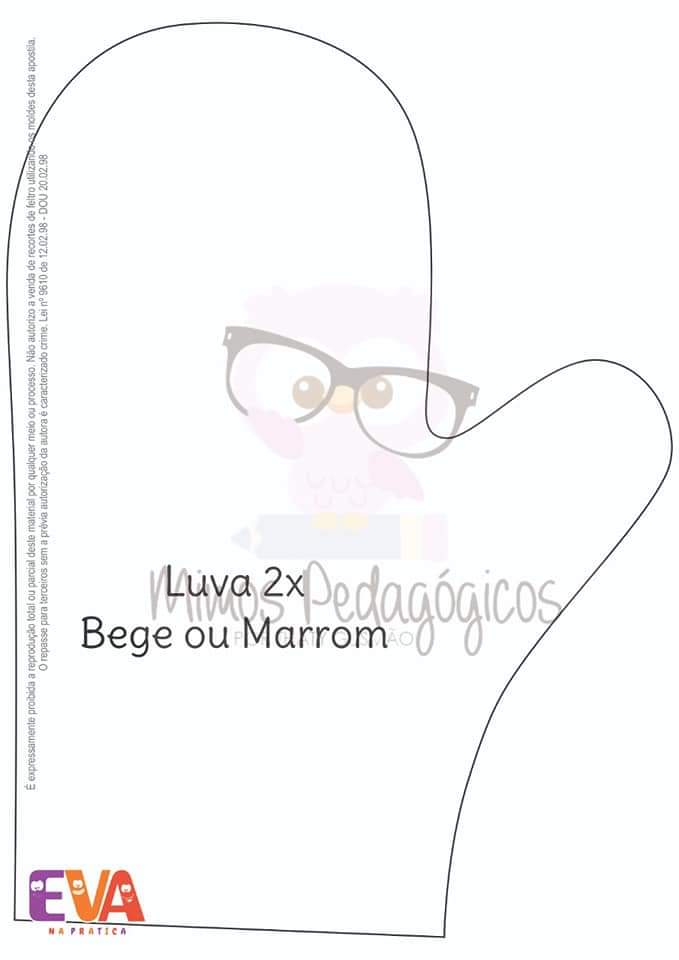 Artesanato em Eva com molde para imprimir - Ver e Fazer