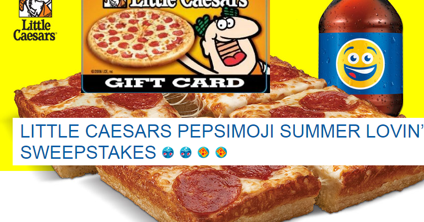 Little Caesars $25 Gift Card Giveaway - 25 Winners. Grand Prize $1,000 ...