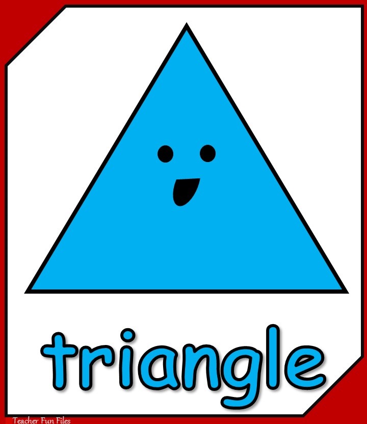 Teacher Fun Files: 2D Shape Flashcards for Kindergarten