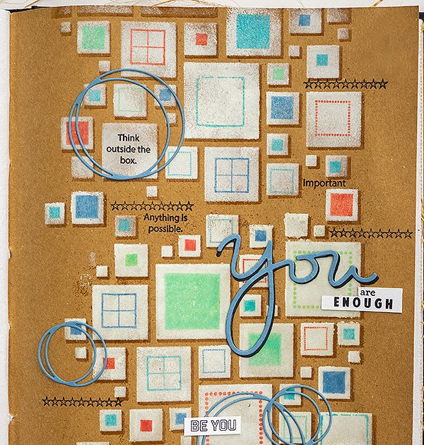 Layers of ink: Shadow Stenciling Tutorial