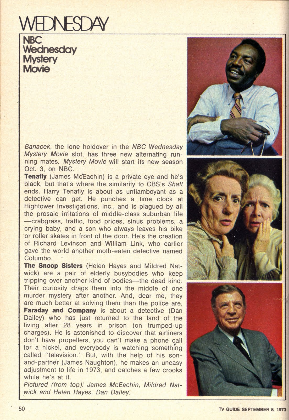 The Rap Sheet: NBC’s “Mystery Movie” Turns 40: On the Case with Slick ...