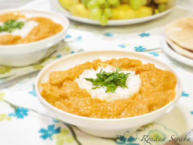 Bunatati din bucataria mea: Butter chicken (pui indian cu unt)